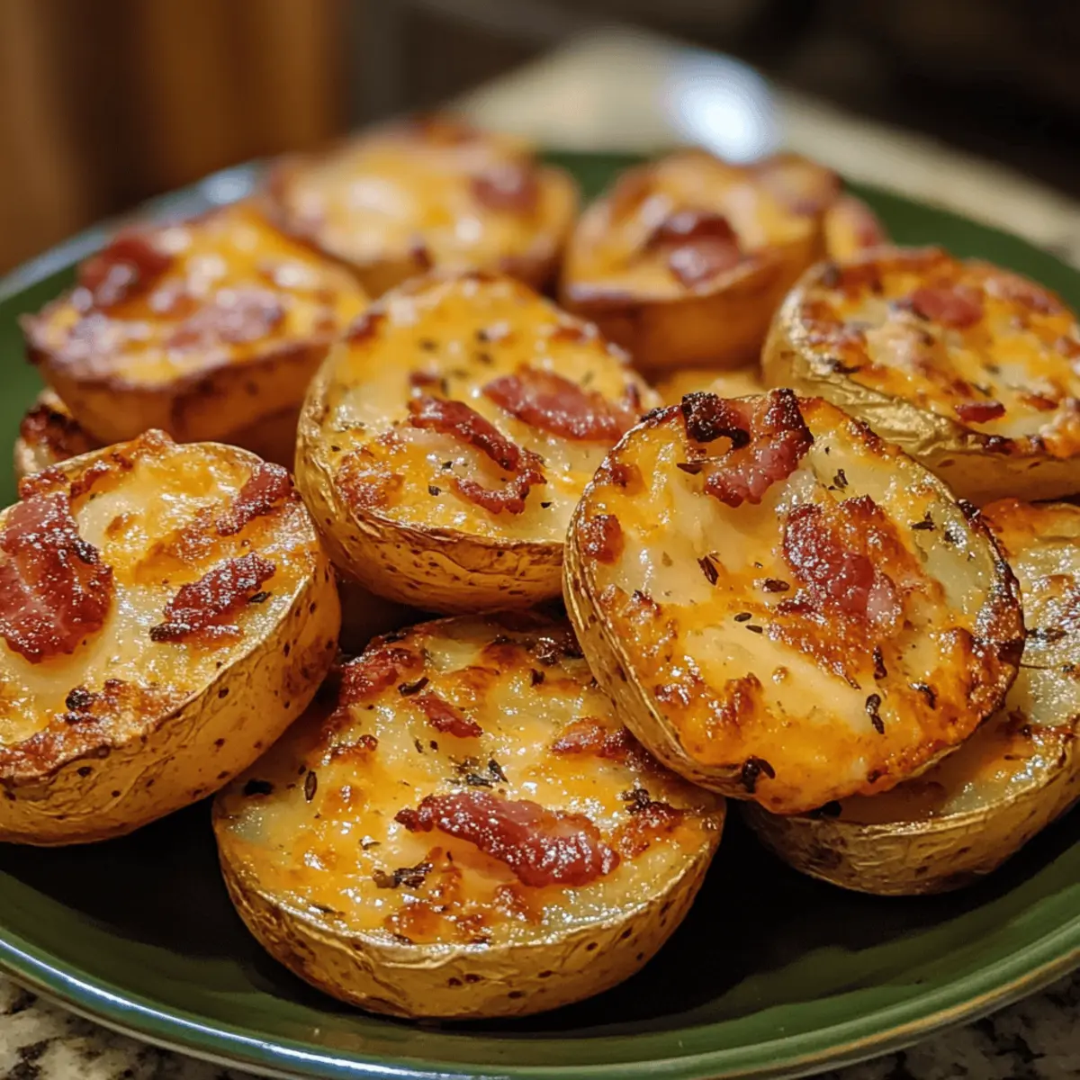 Ultimate Comforting Crispy Cheddar Bacon Potato Rounds