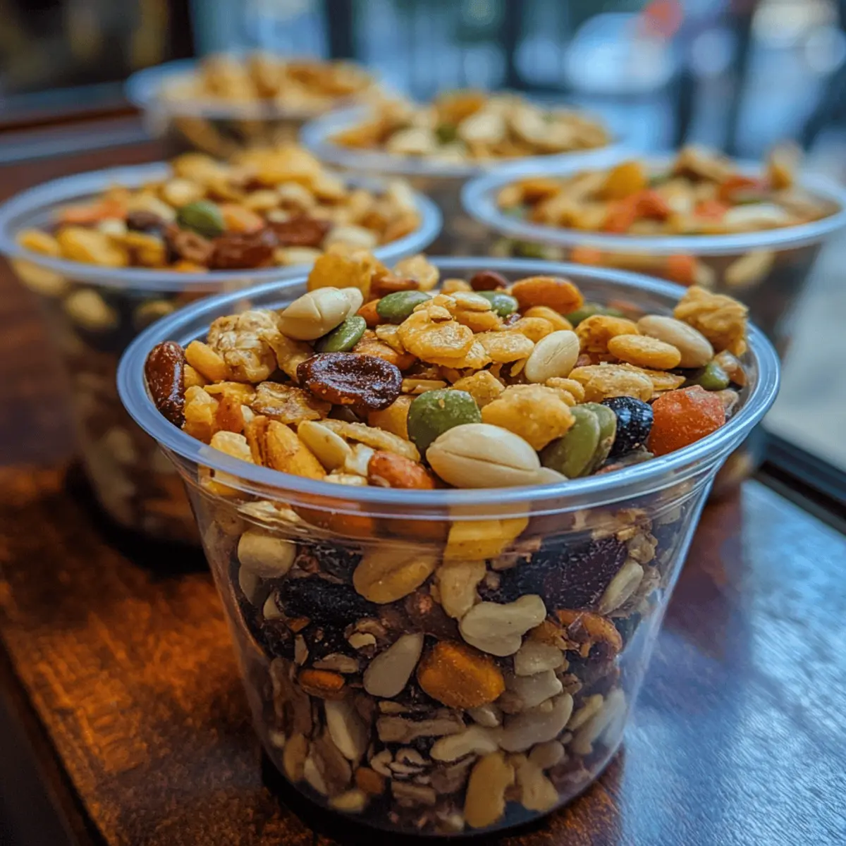 Easy Savory Trail Mix Cups: Ultimate Delicious Snack Upgrade!