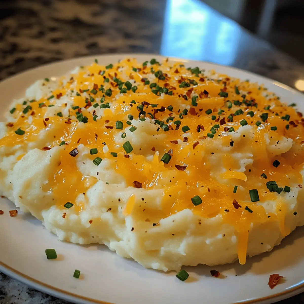 Easy Loaded Cheddar Mashed Potatoes: A Delicious Creamy Comfort